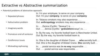 [DSC Europe 22] Transformers for extractive text summarization - Anton ...
