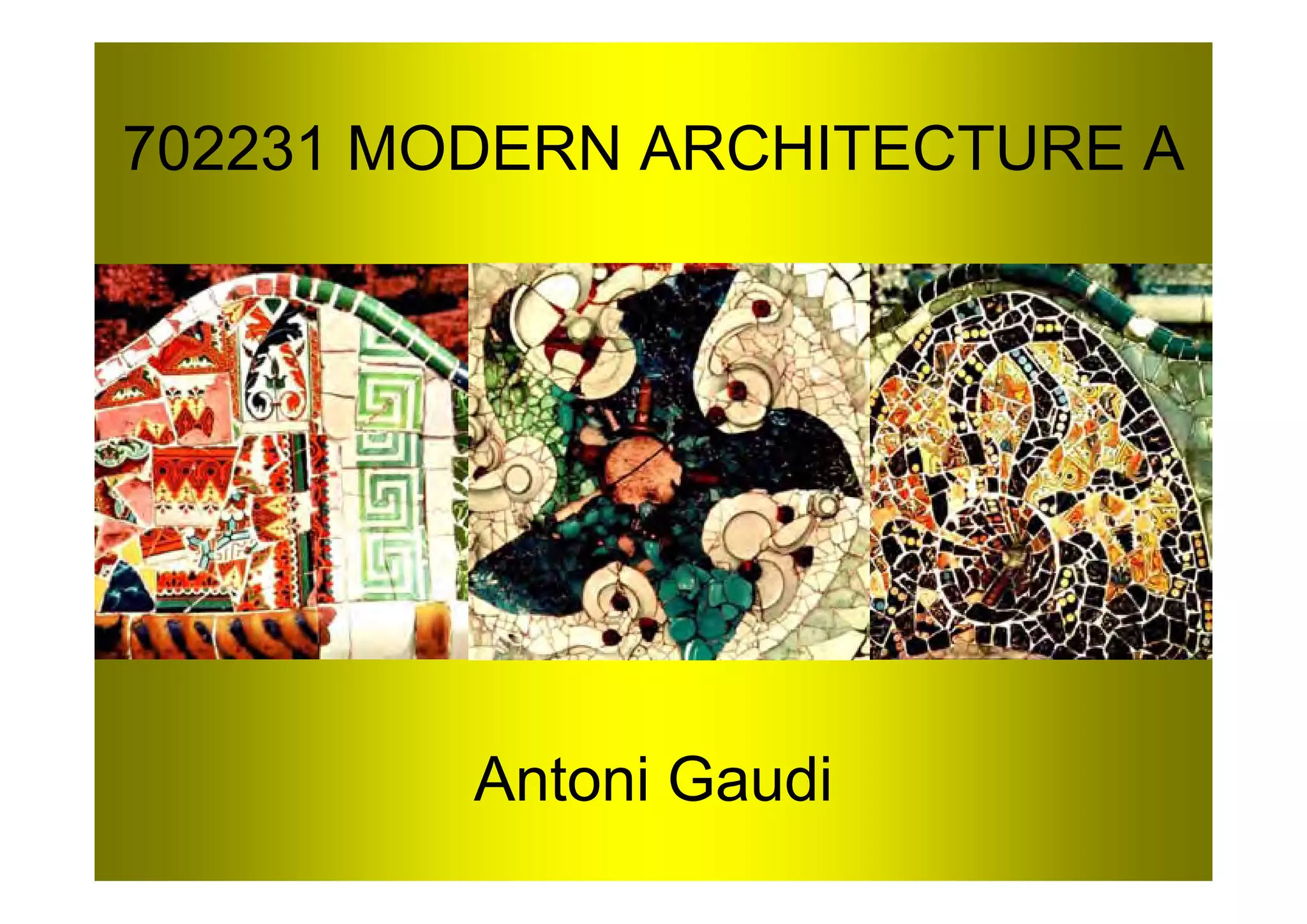 Antoni Gaudi | PPT