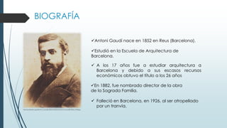 ANTONI GAUDI | PPTX