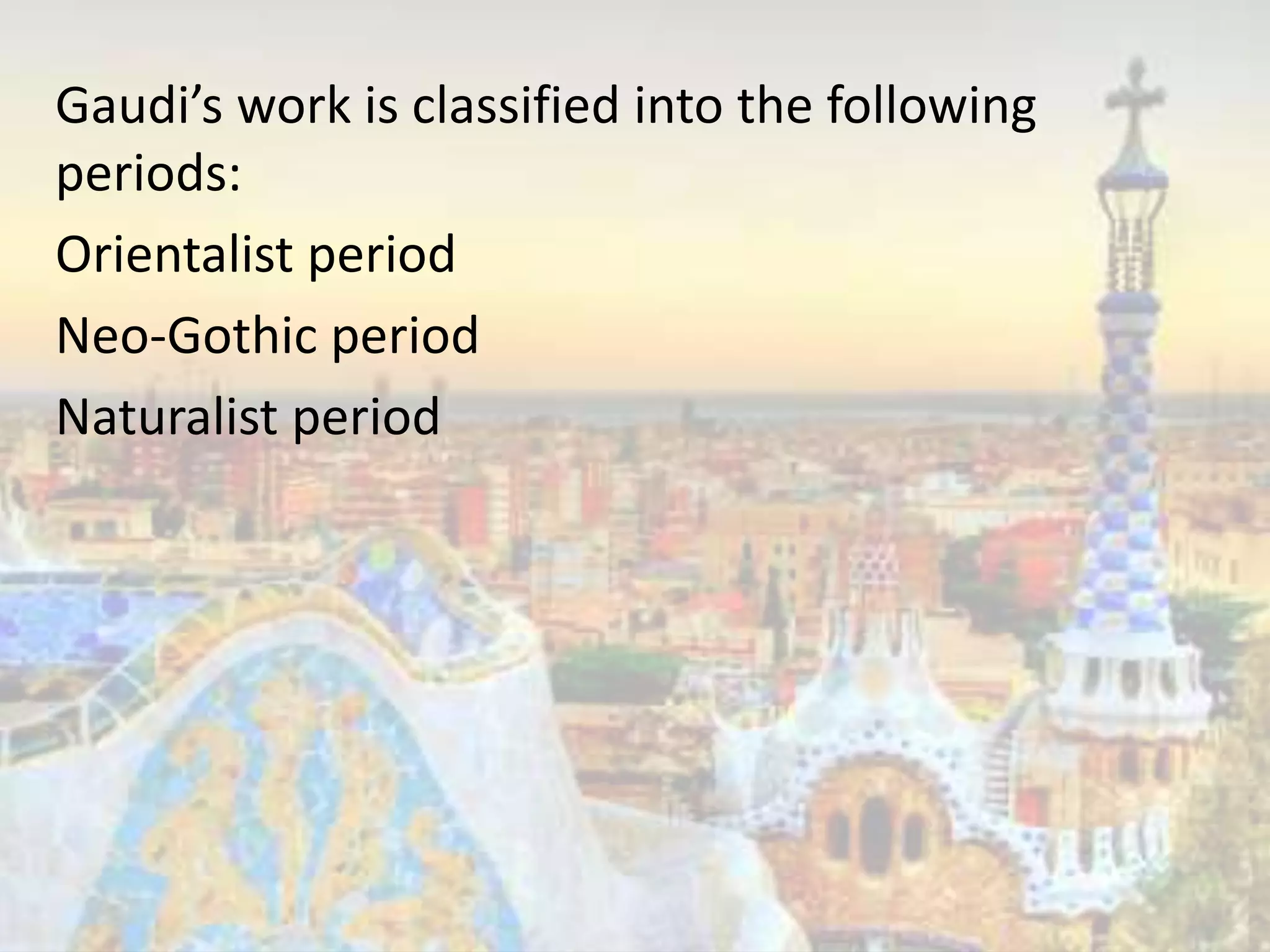 Antoni gaudi | PPTX