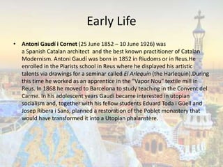 Antoni gaudi | PPTX