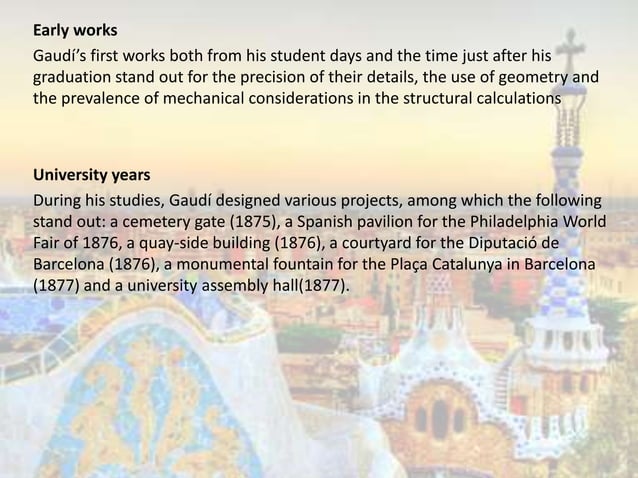 Antoni gaudi | PPT