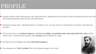 Antoni gaudi | PPT