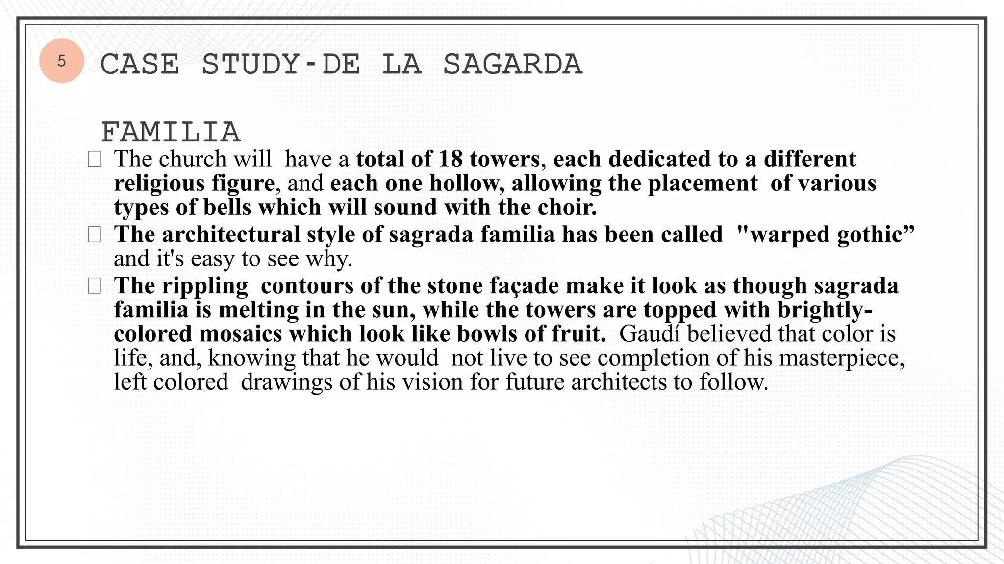 Antoni gaudi ppt | PPTX