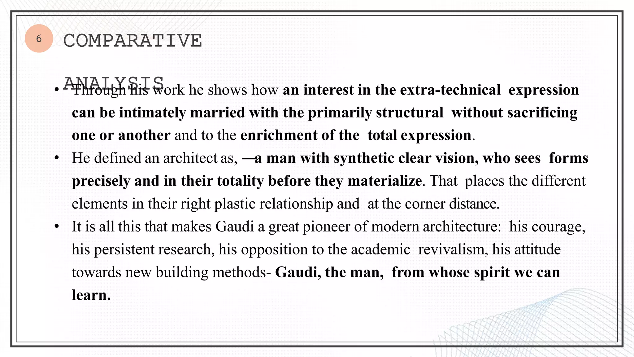 Antoni gaudi ppt | PPTX