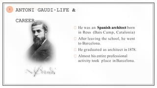 Antoni gaudi ppt | PPTX