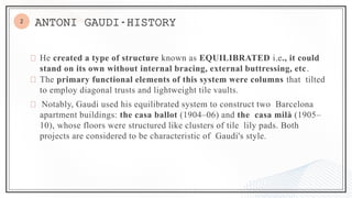 Antoni gaudi ppt | PPTX