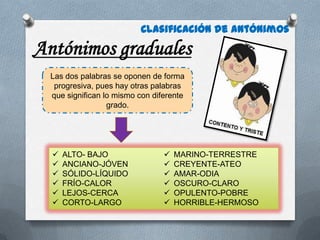 Antonimos | PPTX