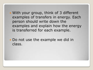Energy Transfer | PPT