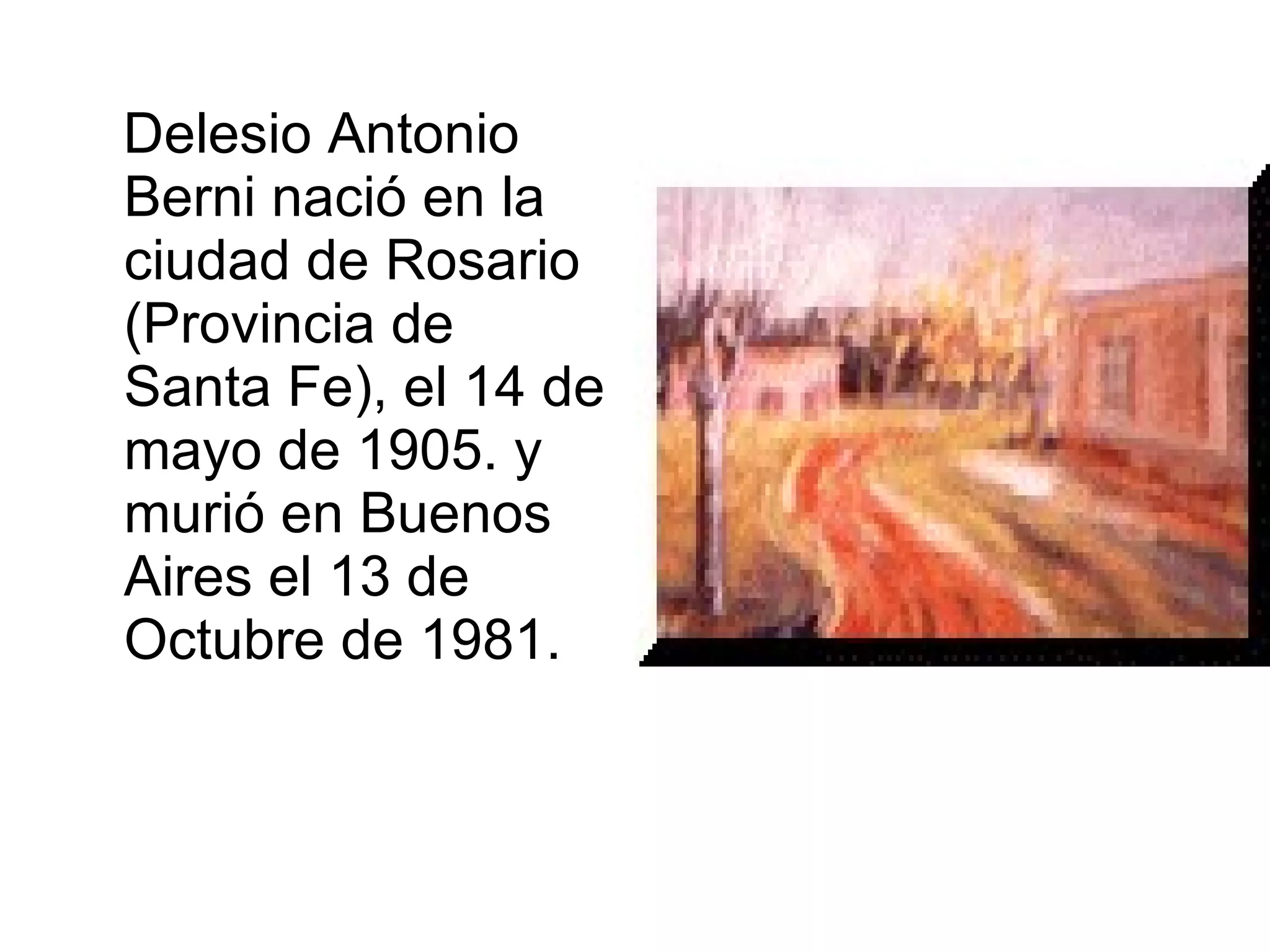 Antonio berni | PPT | Modern Art | Fine Art