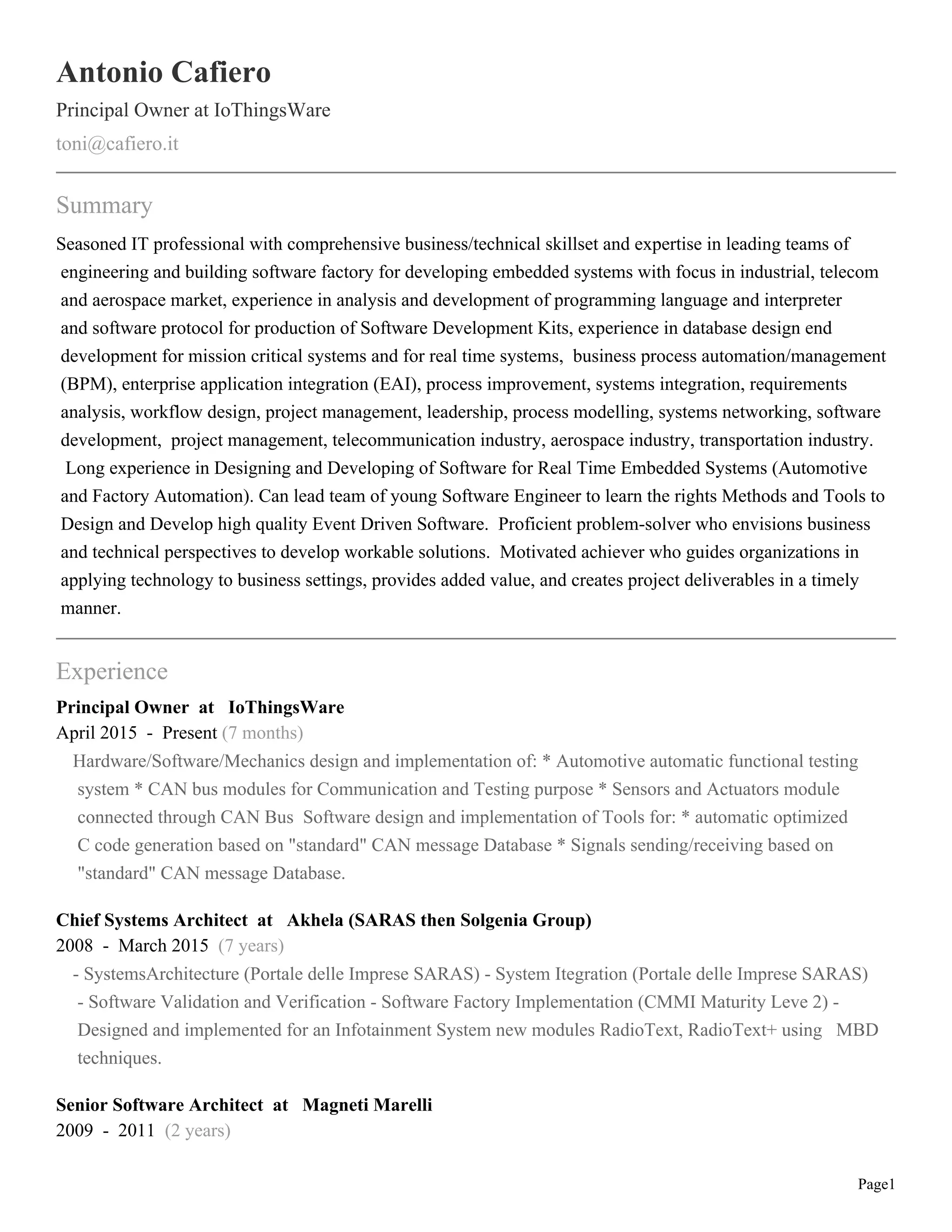 Antonio cafiero | PDF