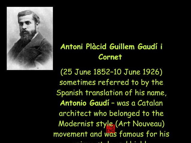 Antoni Gaudí i el modernisme en arquitectura | PPS