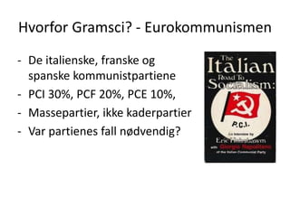 Antonio gramsci | PPTX