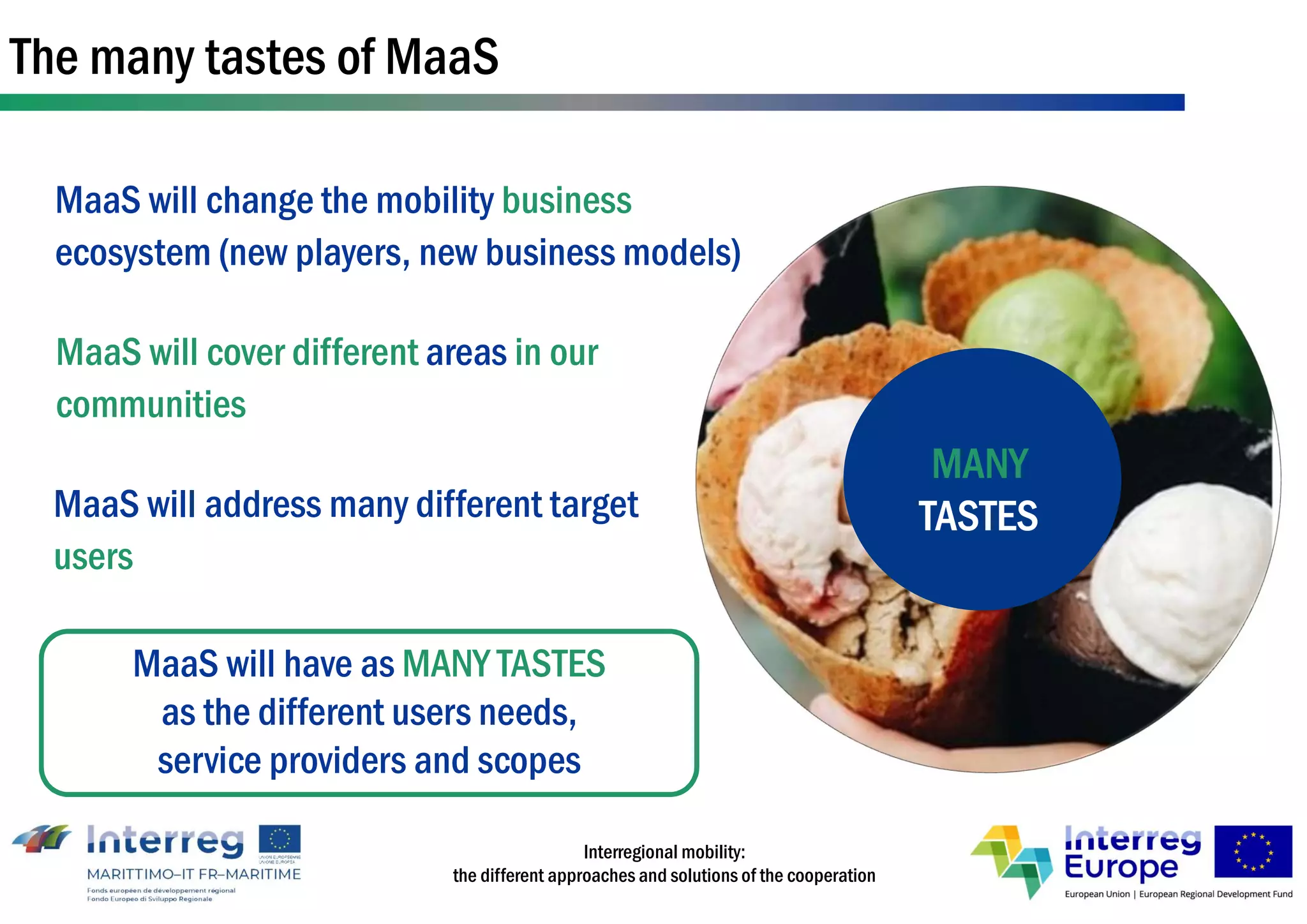Many tastes of MaaS 2020 by Matteo Antoniola | PPT