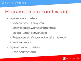 Yandex Metrika | PPT