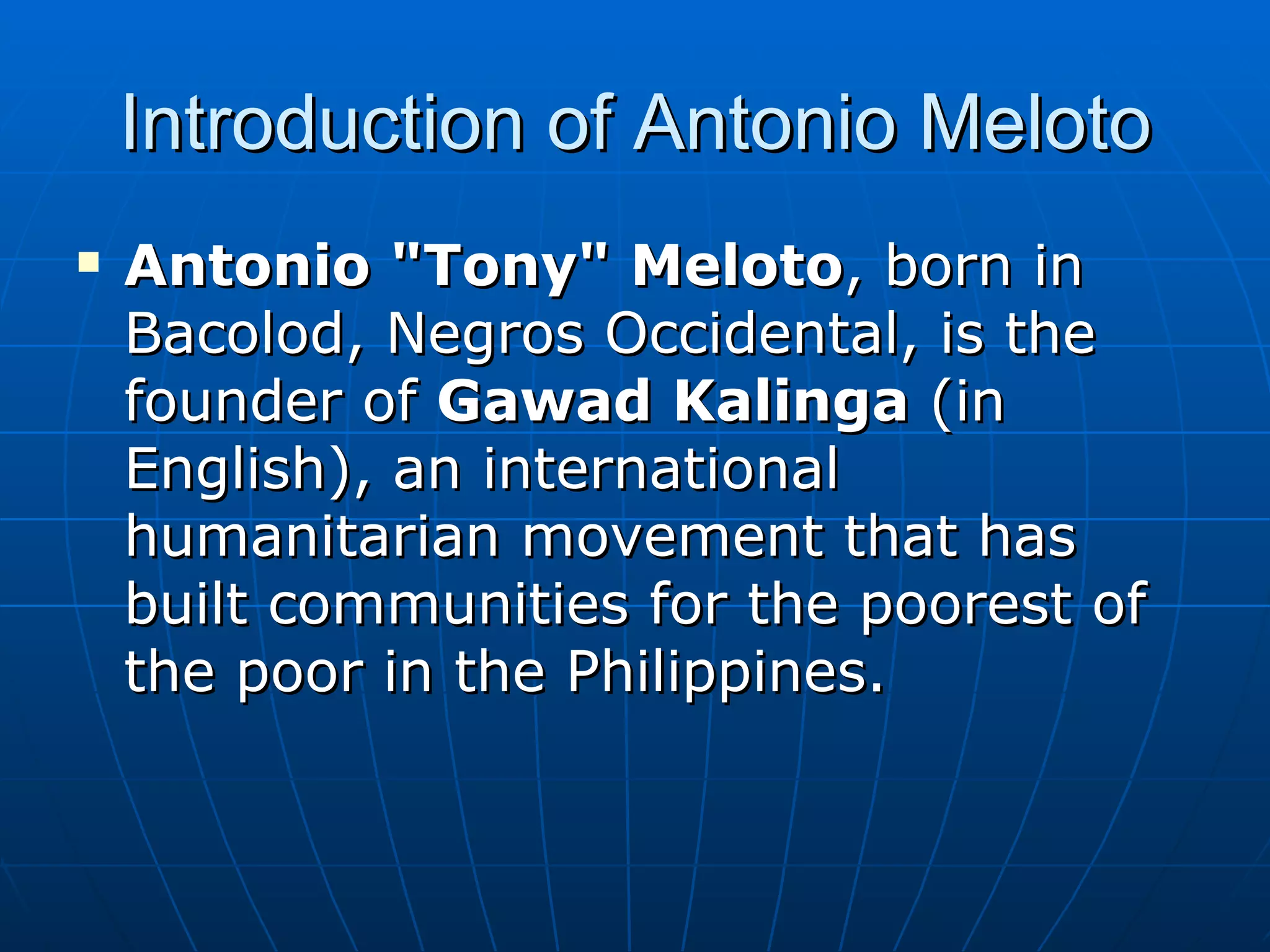 Antonio meloto | PPT