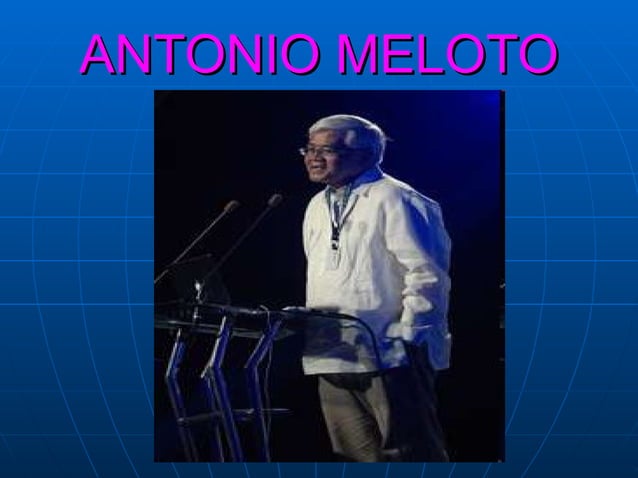 Antonio meloto | PPT