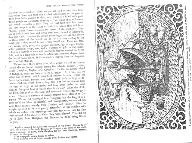 Antonio Pigafetta Pre-Colonial Culture of the Filipinos and the First ...