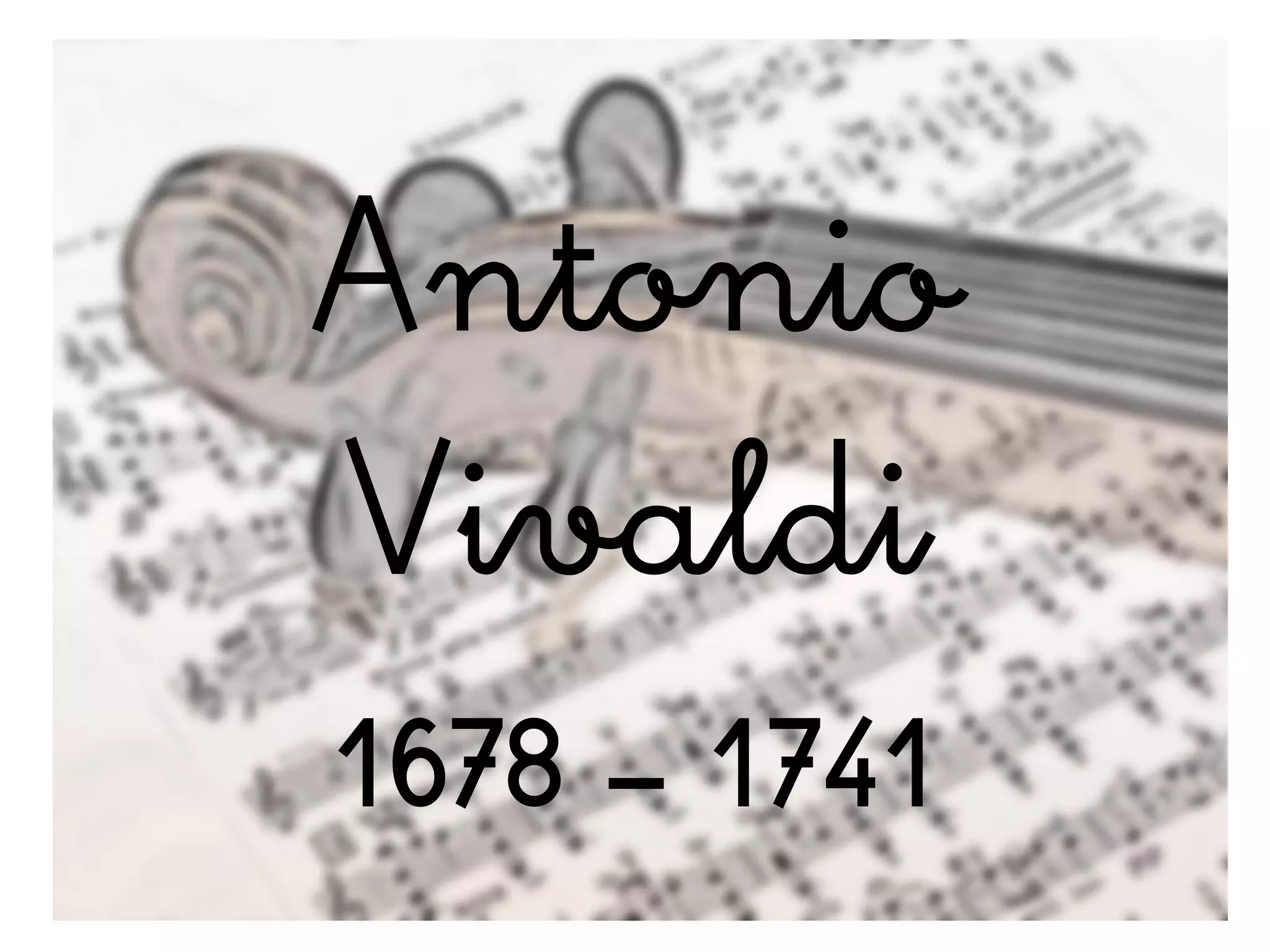 Antonio Vivaldi | PDF
