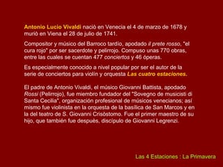 Antonio Vivaldi Biografia | PPS