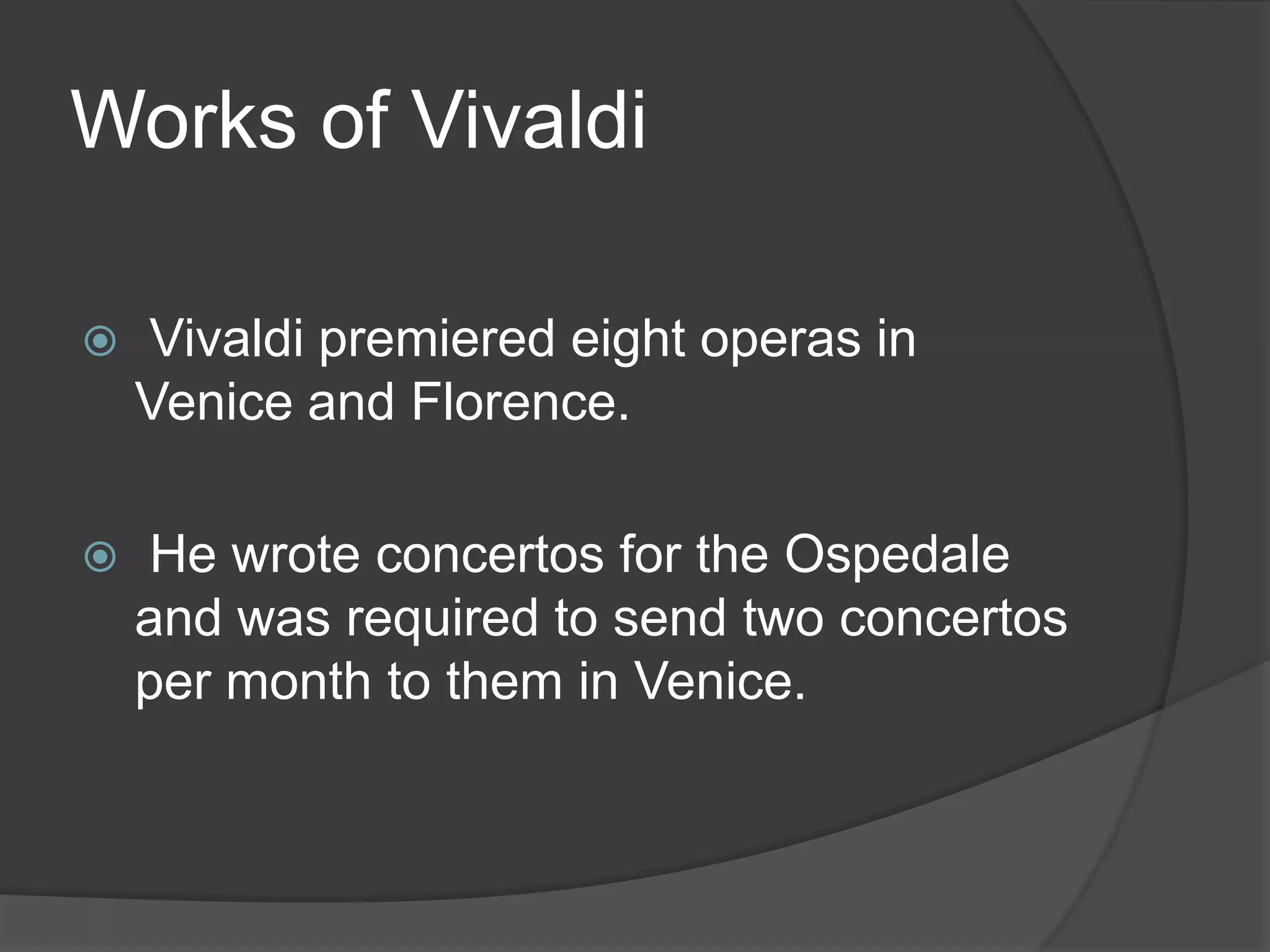 Antonio vivaldi power point | PPTX