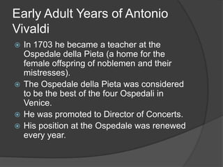 Antonio vivaldi power point | PPTX