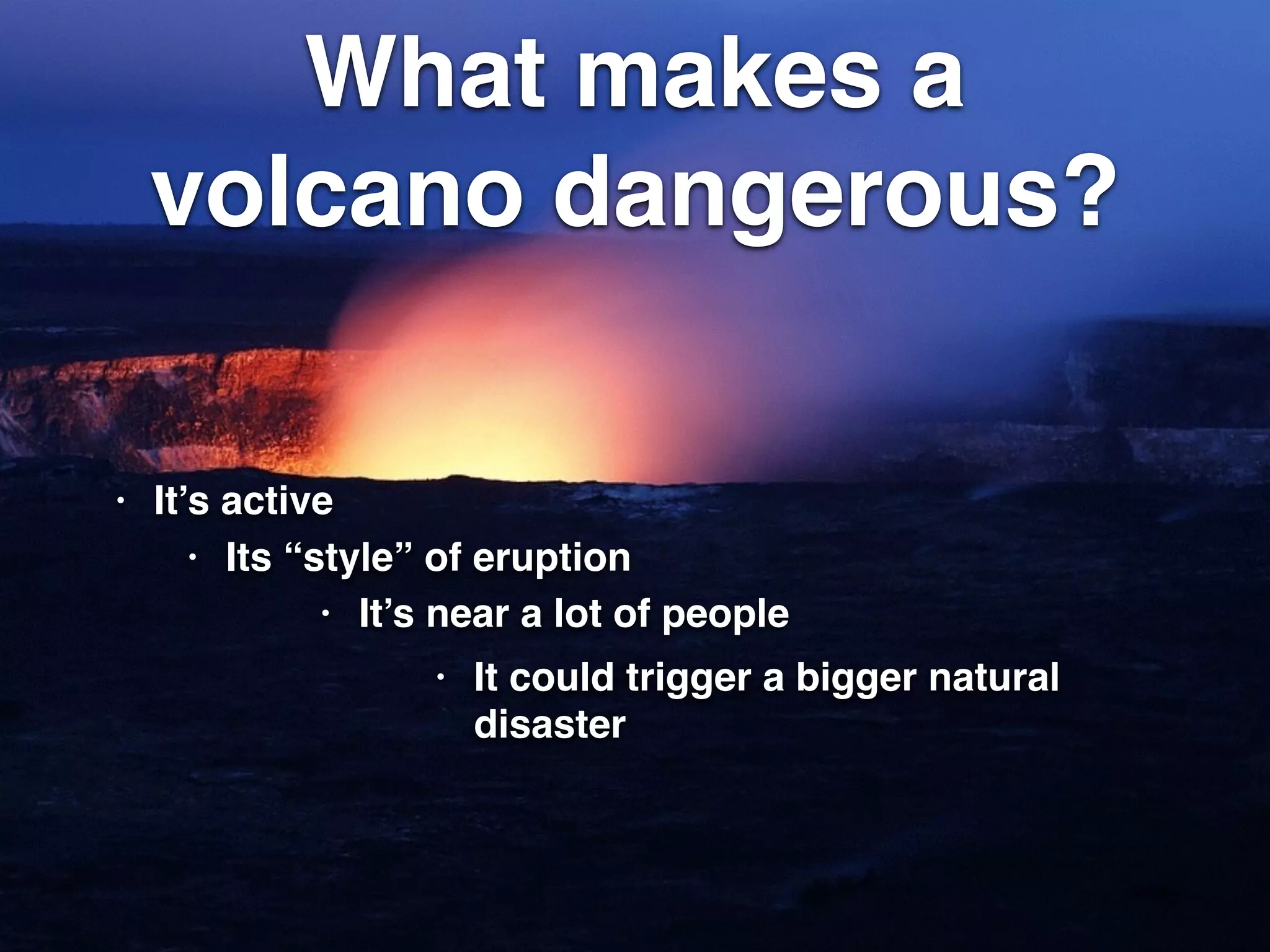 The World's Most Dangerous Volcanoes | PDF