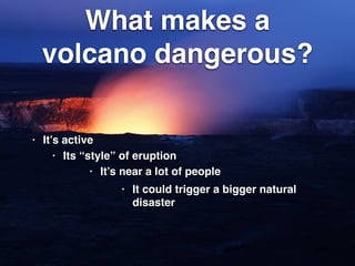 The World's Most Dangerous Volcanoes | PDF