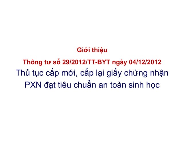 An toàn sinh học pxn | PDF