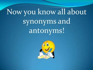 antonyms powerpoint presentation pptx English grade 2 quarter 3 | PPTX