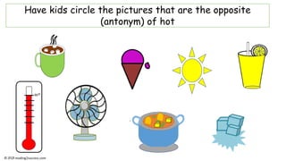 How to Teach Your Kids #Antonyms - words that have opposite meanings ...