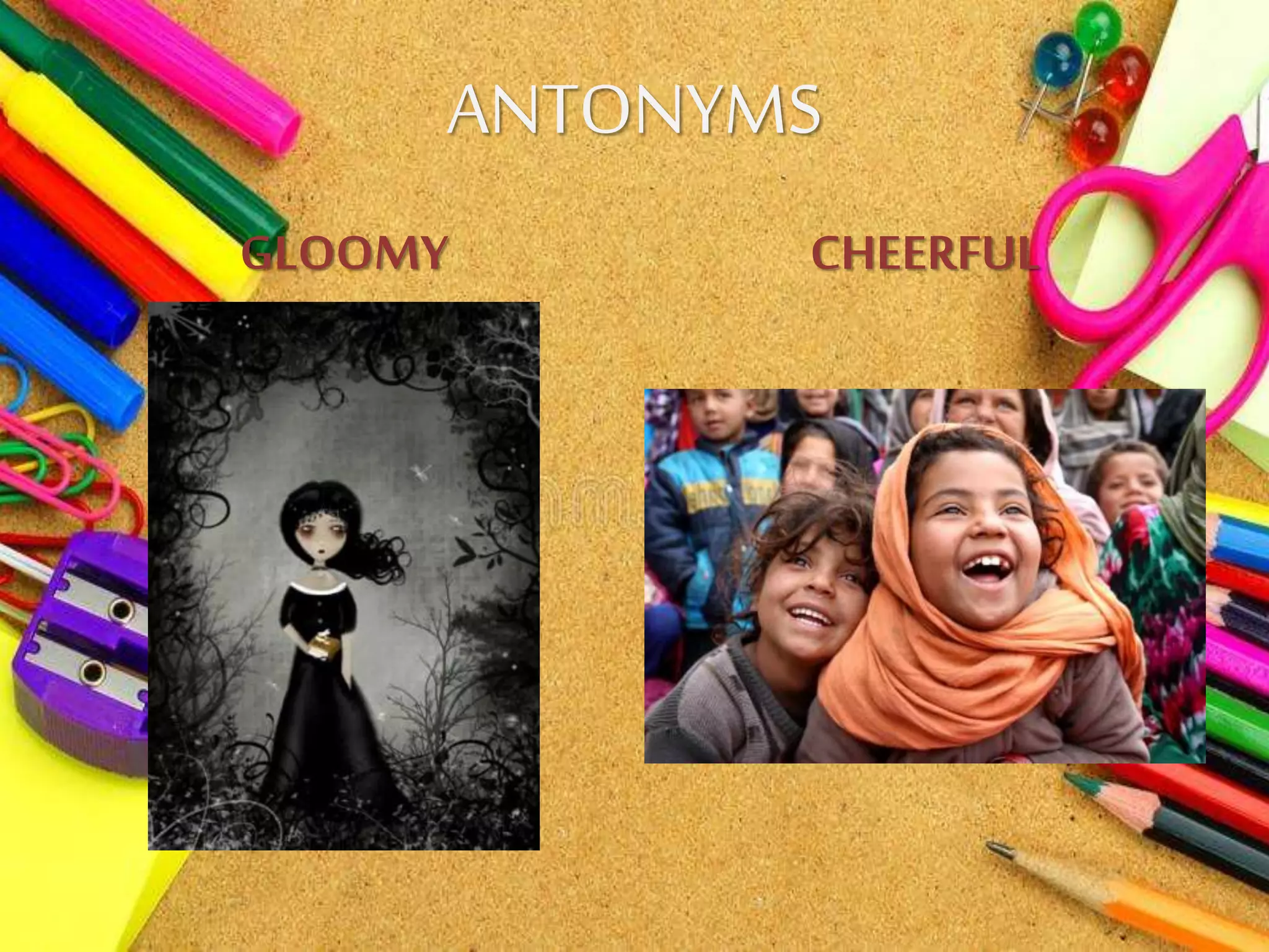 Antonyms and Synonyms | PPTX