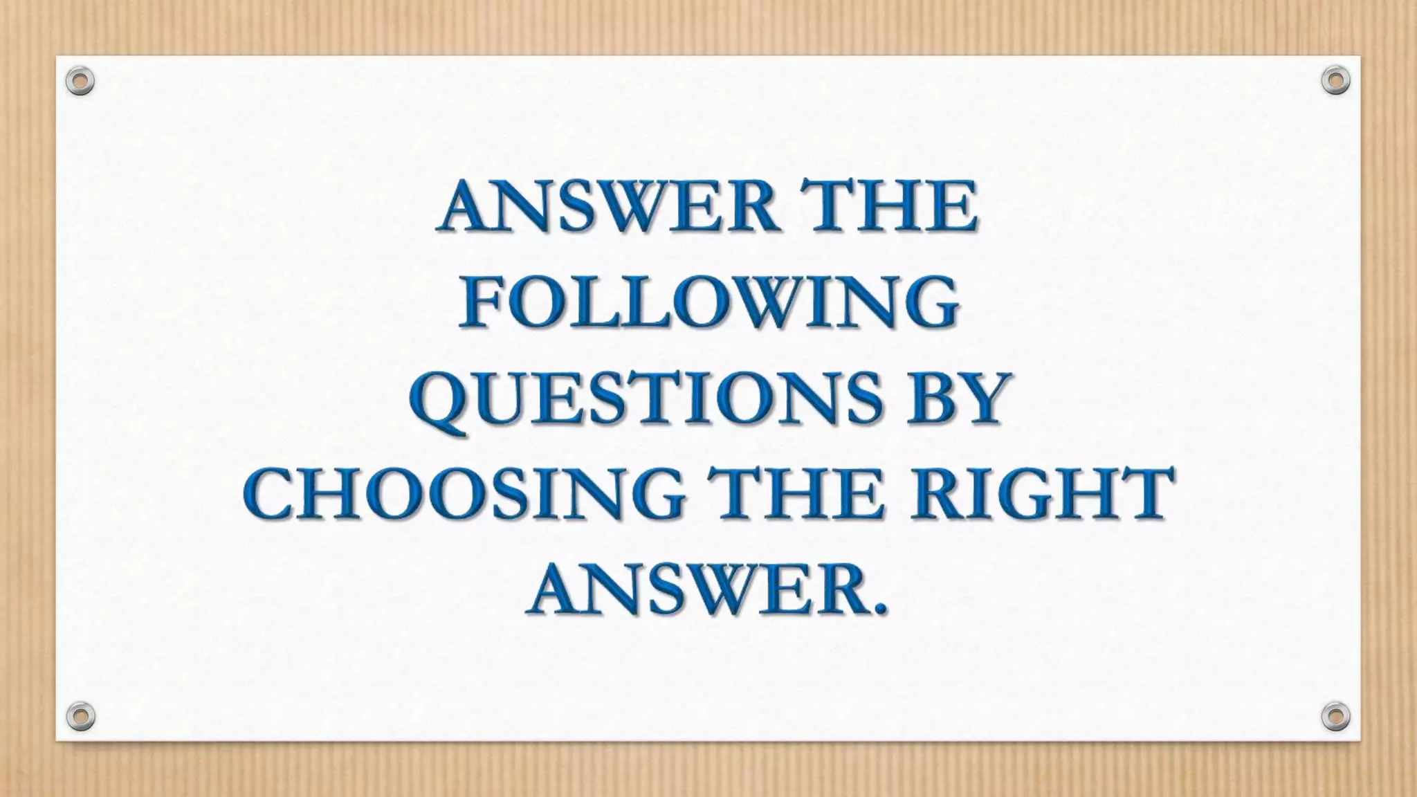 Antonyms and Synonyms (Quiz) | PPTX