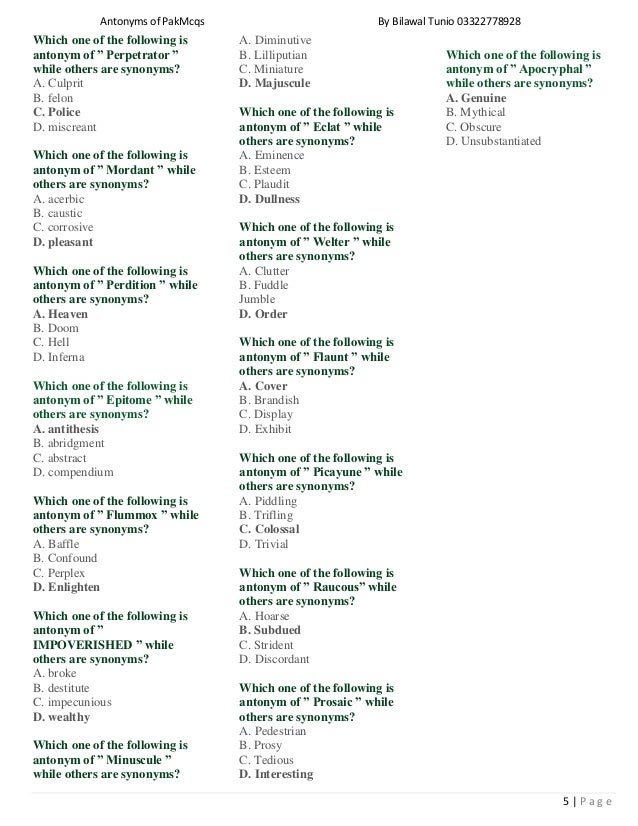 Antonyms of PakMcqs Pdf.pdf