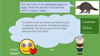 Antonyms and Synonyms PowerPoint for ESL | PPT