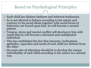 INDIVIDUAL AIM OF EDUCATION PPT | PPTX