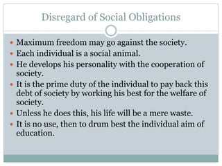 INDIVIDUAL AIM OF EDUCATION PPT | PPTX