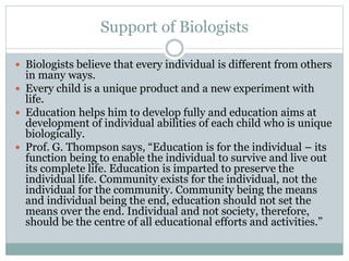 INDIVIDUAL AIM OF EDUCATION PPT | PPTX