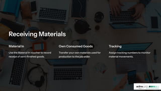 Manage- Job Work In TallyPrime with Antraweb Technologies | PDF ...