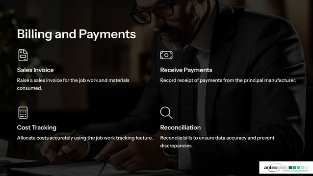 Manage- Job Work In TallyPrime with Antraweb Technologies | PPT