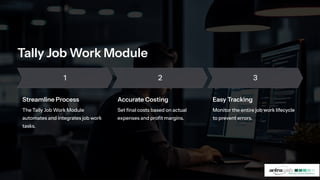 Manage- Job Work In TallyPrime with Antraweb Technologies | PDF ...