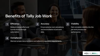 Manage- Job Work In TallyPrime with Antraweb Technologies | PDF ...