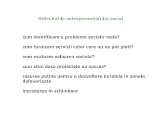 Lecture antreprenoriat social | PPT