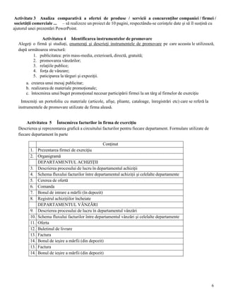 Antreprenoriat prin firma de exercitiu | PDF