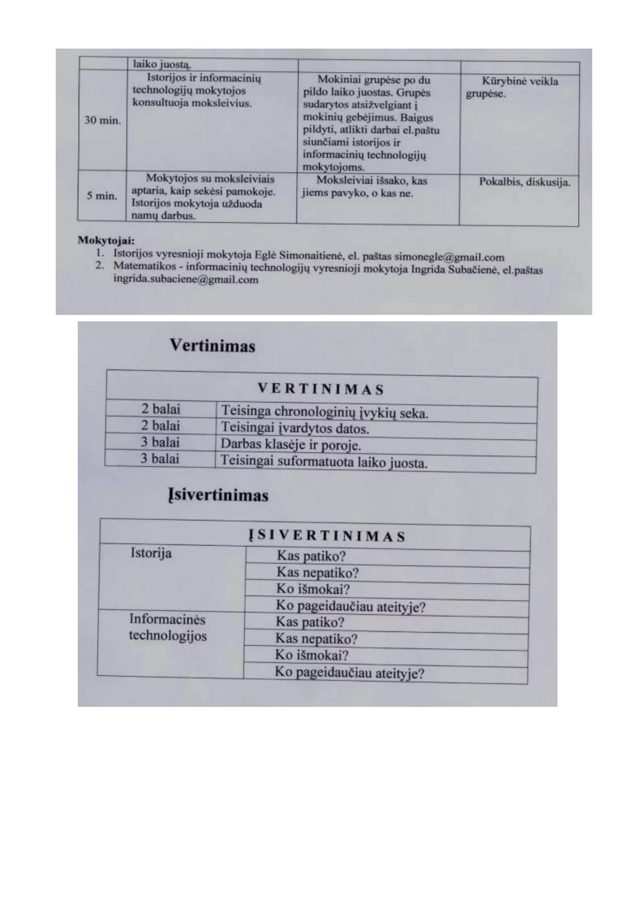 Istorijos ir IT projektai | DOCX