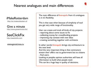 Antropolis presentation | PDF