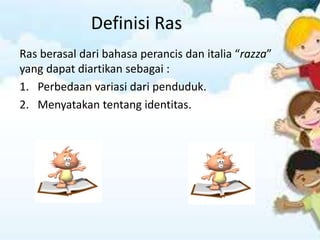 Power Point Presentasi Antropologi Budaya (Etnik dan Ras) | PPTX