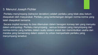 Perilaku Menyimpang | PPTX
