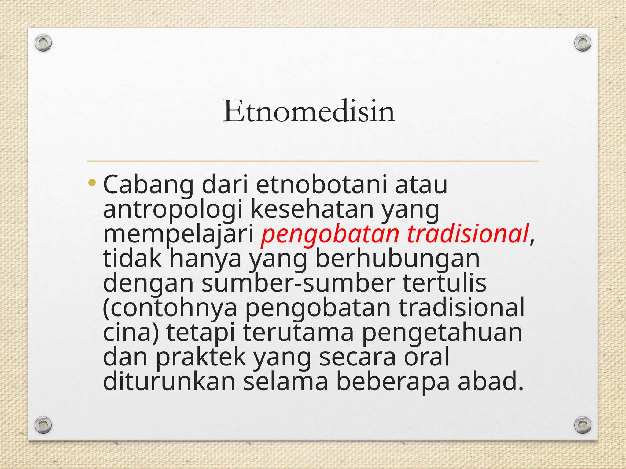 Konsep Antropologi Kesehatan Dalam Keperawatan | PPT
