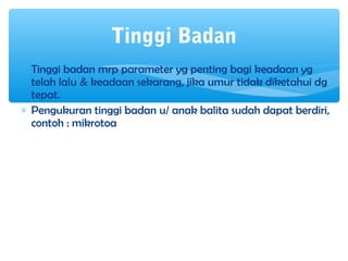 Antropometri gizi | PPT